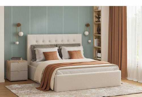 Кровать Раверти-Floor 180 Bucle White