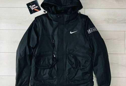 Куртка демисезонная мужская Nike чёрная