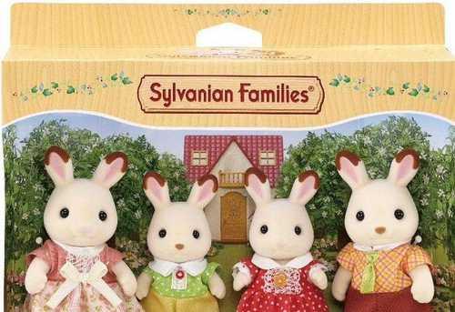 Sylvanian Families, Chocolate Rabbit family, 5655