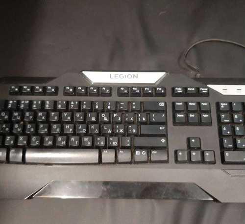 Мембранная клавиатура Lenovo Legion K200 Blacklit