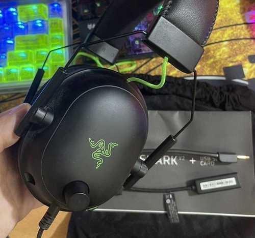 Игровые наушники Razer blackshark v2 usb sound