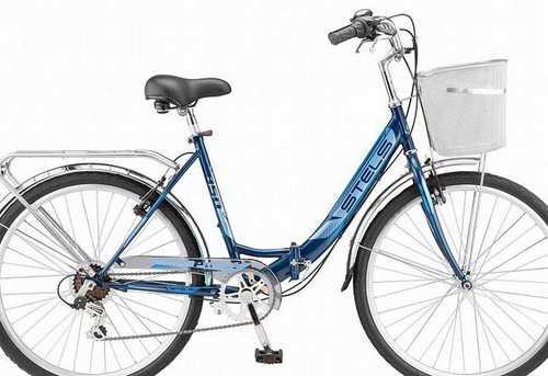 Велосипед 26" stels Pilot-850 (19") + корзина