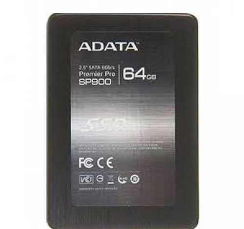 Накопитель SSD 2,5" 64GB adata Premier Pro SP900 ASP900S3-64GM Б.У