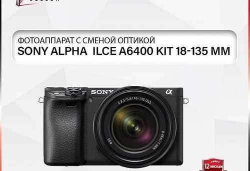 Sony alpha ilce A6600 KIT 18-135 MM