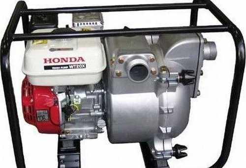 Мотопомпа бензиновая honda WT 20 xк для грязной во