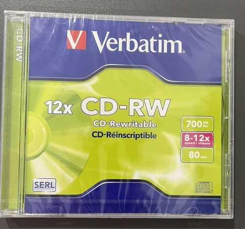 Verbatim Диск Verbatim CD-RW