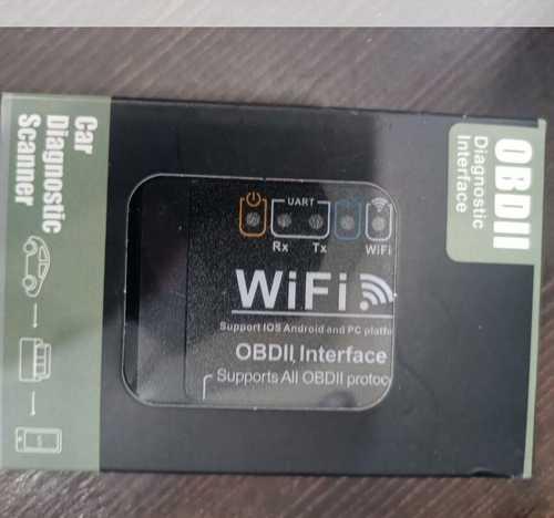 Автомобильный диагностический сканер OBD II WiFi