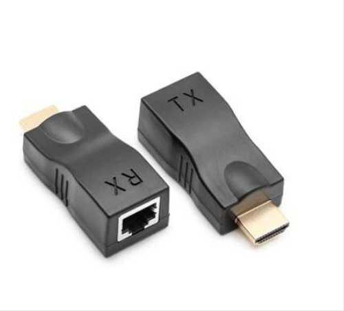 Адаптер-удлинитель hdmi RJ45