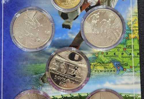 Набор монет euro 2012