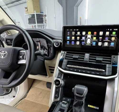 Автомагнитола на Android для Toyota Land Cruiser 3