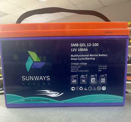 Тяговый аккумулятор Sunways Marine SMB GEL 12-100