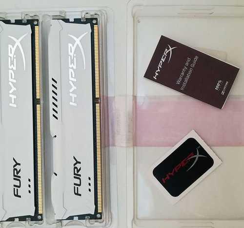 Оперативная память Kingston Hyper-X Fury 8Gb (2x4G