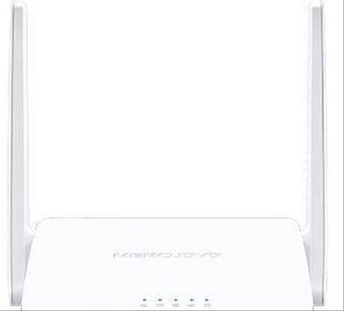 Wi-Fi роутер mercusys MW300D, N300, adsl2+, белый