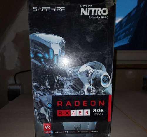 Коробка от видеокарты rx 570 и rx480