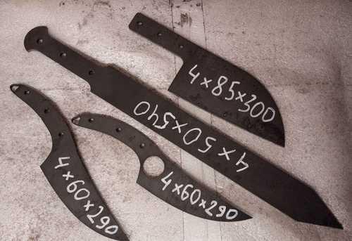 Заготовки (бланки) ножей сталь 65Г