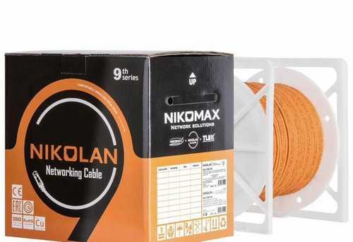 NKL 9100C-OR Кабель nikolan U/UTP 4 пары