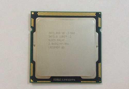 Процессор s1156 Intel Core i3-540 3.06GHz