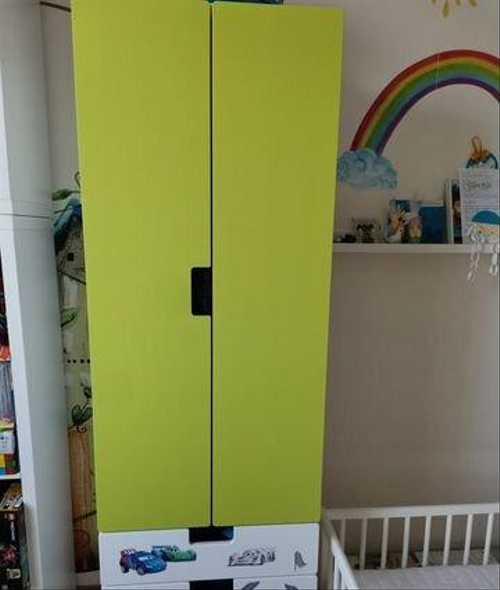 Шкаф для детской одежды Икеа серии Стува