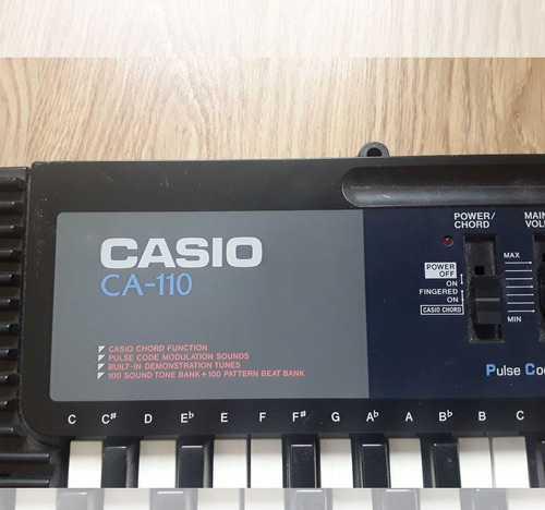 Цифровое пианино casio CA-110