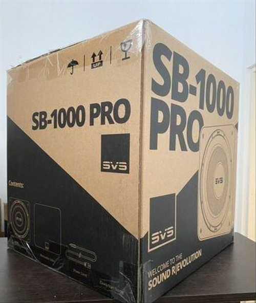 Сабвуфер SVS SB-1000pro (черный лак) новый