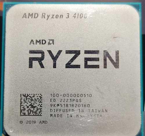 Процессор Ryzen 3 4100