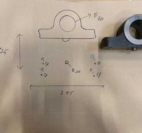 Крепление управляемого моста cpcd 50 на погрузчик