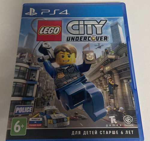 Диск Lego city для ps4