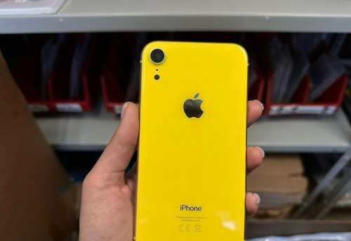 Корпус iPhone XR желтый (Арт.83217)