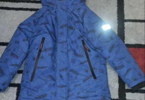 Куртка зимняя детская на мальчика 110