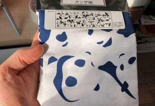 Японское ручное полотенце Tenugui Панды 33х90см