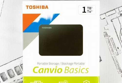 Внешний 2.5 жесткий диск Toshiba Canvio Basics 1Tb