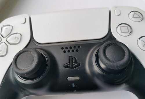 Геймпад PS5 Dualsense белый (дрифт правого стика)