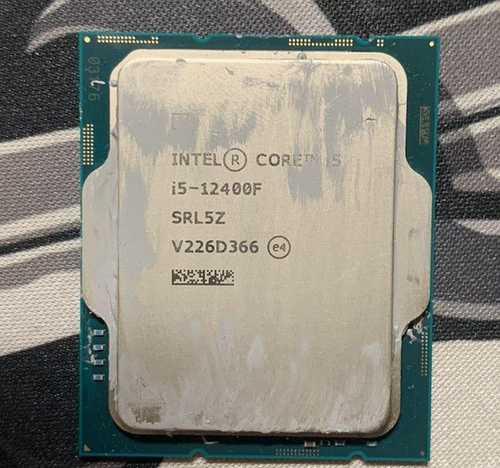 Процессор intel core i5 12400f