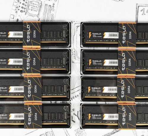 Оперативная память dimm DDR4 tesla 8Gb