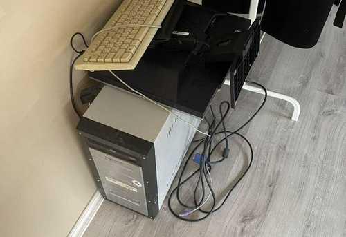Компьютер и мини ноутбук