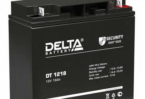Аккумулятор delta DT1218
