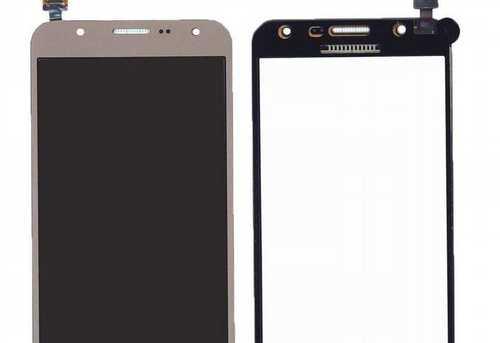 Тачскрин Samsung Galaxy J7 SM-J700H золотистый