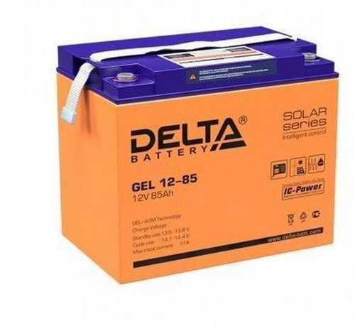 Аккумулятор Delta GEL 12-85