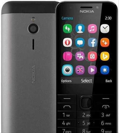 Nokia 230 Dual Sim черный