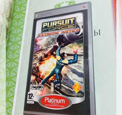 Pursuit Force Extreme Justice Игра PSP Эксклюзив