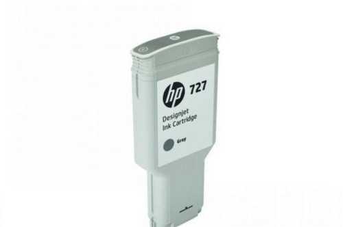 Картридж HP 727 F9J80A серый (300мл) для HP DJ T15