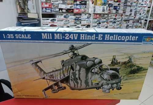 05103 вертолет MIL MI-24V hind-E 1:35 Trumpeter