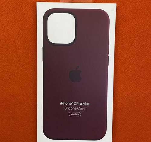 iPhone 12 Pro Max Silicone Case Plum (New)