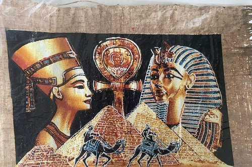 Новая Картина на папирусе с Египта