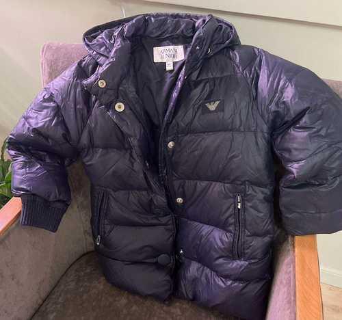 Оригинал пуховик Armani Junior 106,4 года