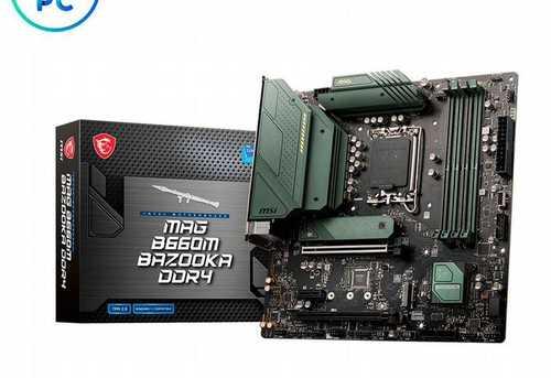 Материнская плата LGA1700 MSI MAG B660M bazooka DD