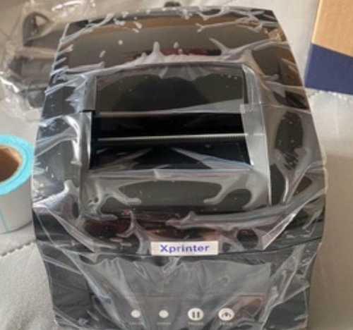 Термопринтер этикеток xprinter xp 365b новый