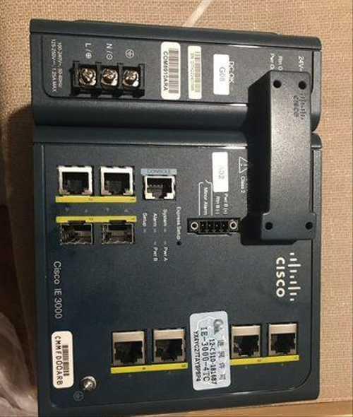 Коммутатор cisco ie-3000-4tc