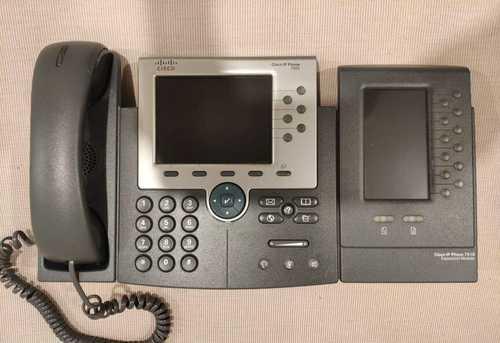 Cisco IP phone 7965 + модуль 7916