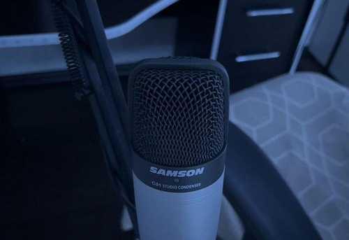 Микрофон samson c01u pro xlr